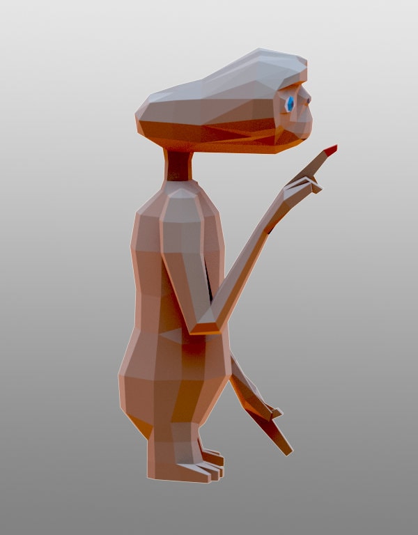 E.T Papercraft PDF, A4 Sheet, - Etsy