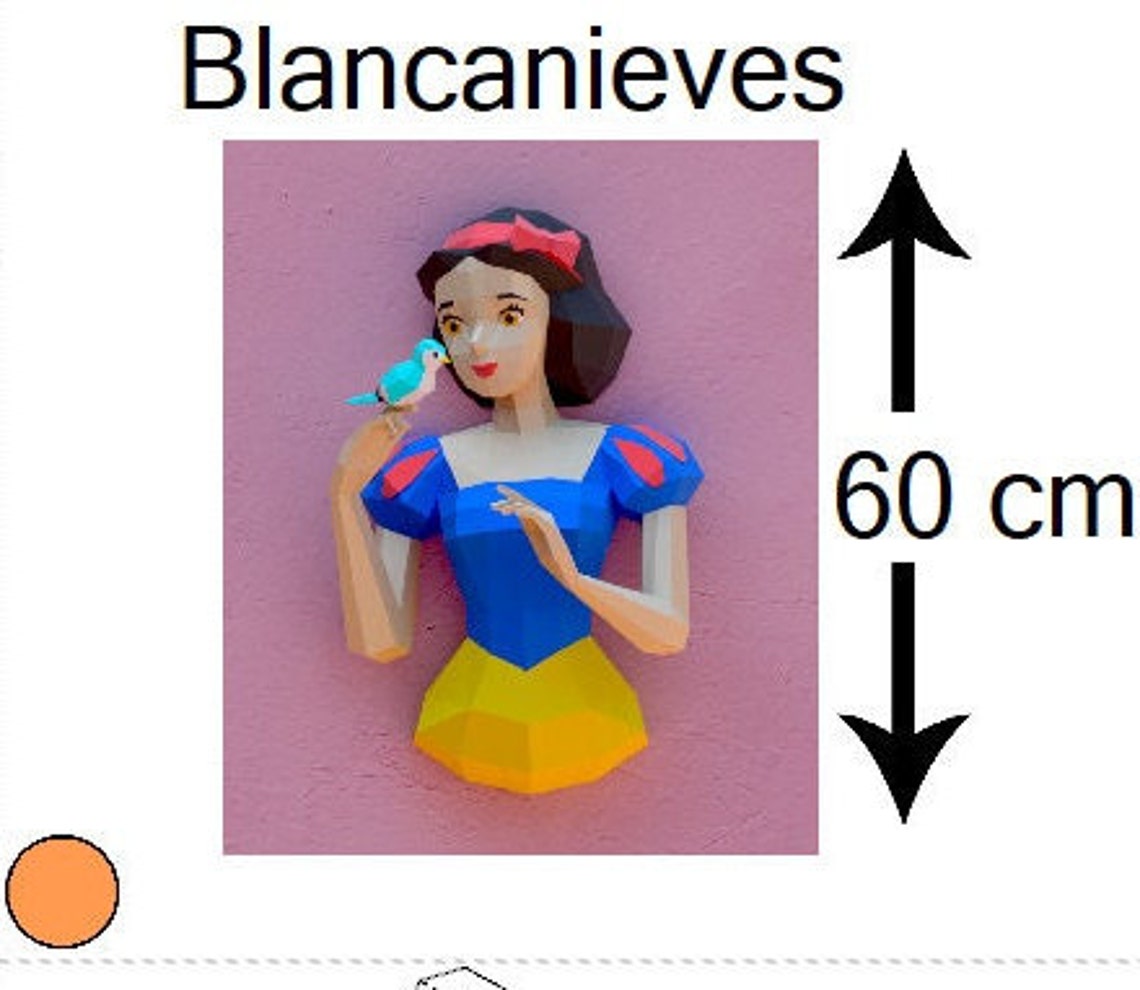 Snow White Papercraft, 25 Sheet A4, PDF, Snow White Papercraft - Etsy