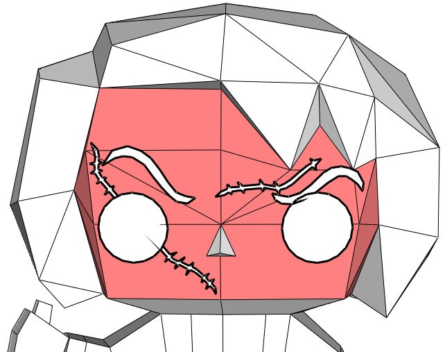 Chucky Papercraft Lowpoly PDF, Sheeta4 - Etsy