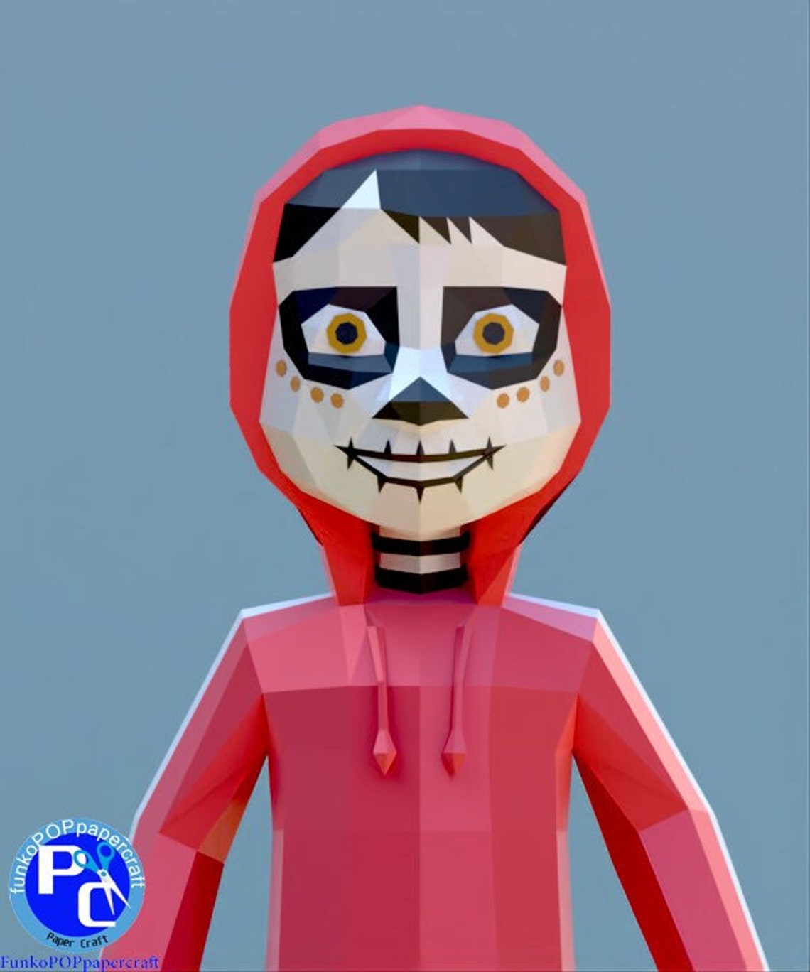 Dante Mas Miguel Papercraft Lowpoly, Coco Papercraft, DIY, Art Deco ...