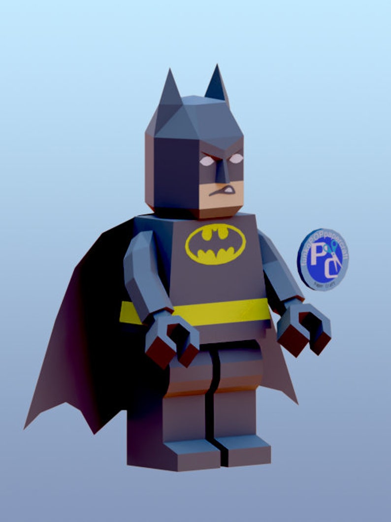 Papercraft Superhero, Comic Character, 3D Papercraft Doll, PDF - Etsy