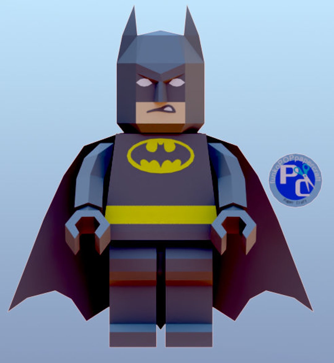 Papercraft Superhero, Comic Character, 3D Papercraft Doll, PDF - Etsy