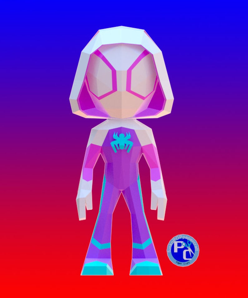 Spidey and His Amazing Friends Papercraft, Spidey Papercraft, Spiderman ...