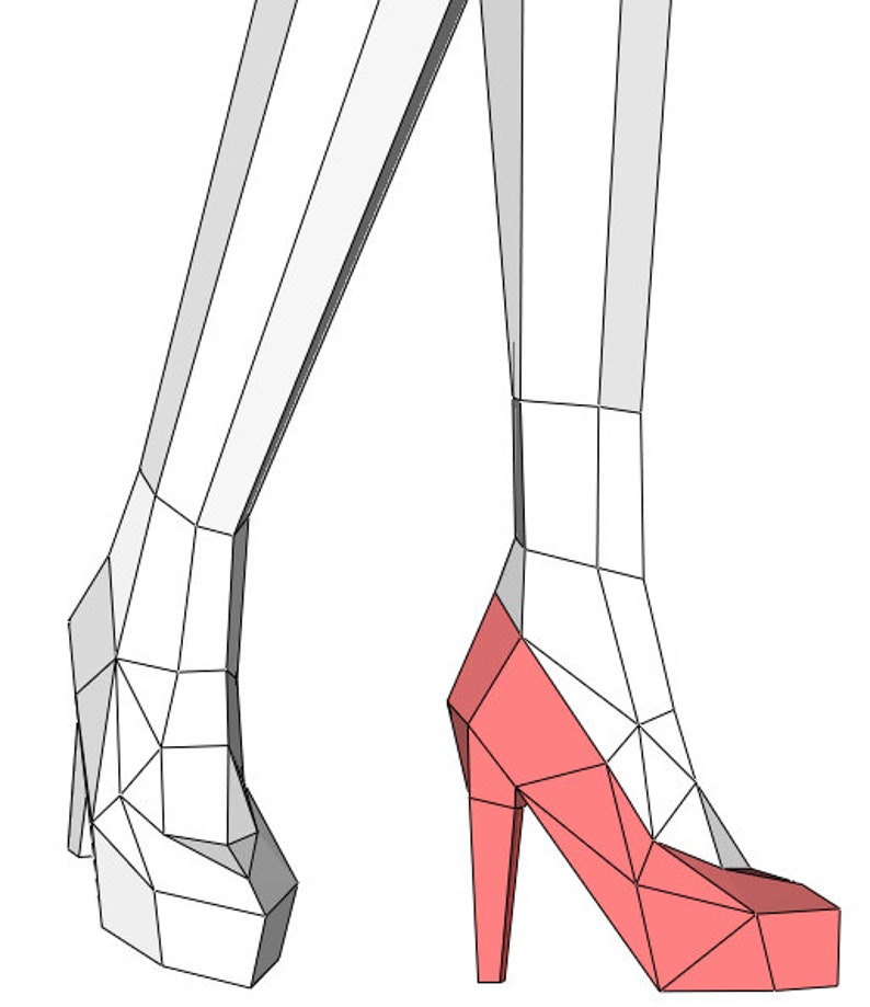 Barbie Papercraft Lowpoly, Pdf , SVG, A4 Sheets, - Etsy Australia