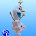 Olaf Papercraft, PDF, A4 Sheet, Lowpoly, Deco - Etsy UK