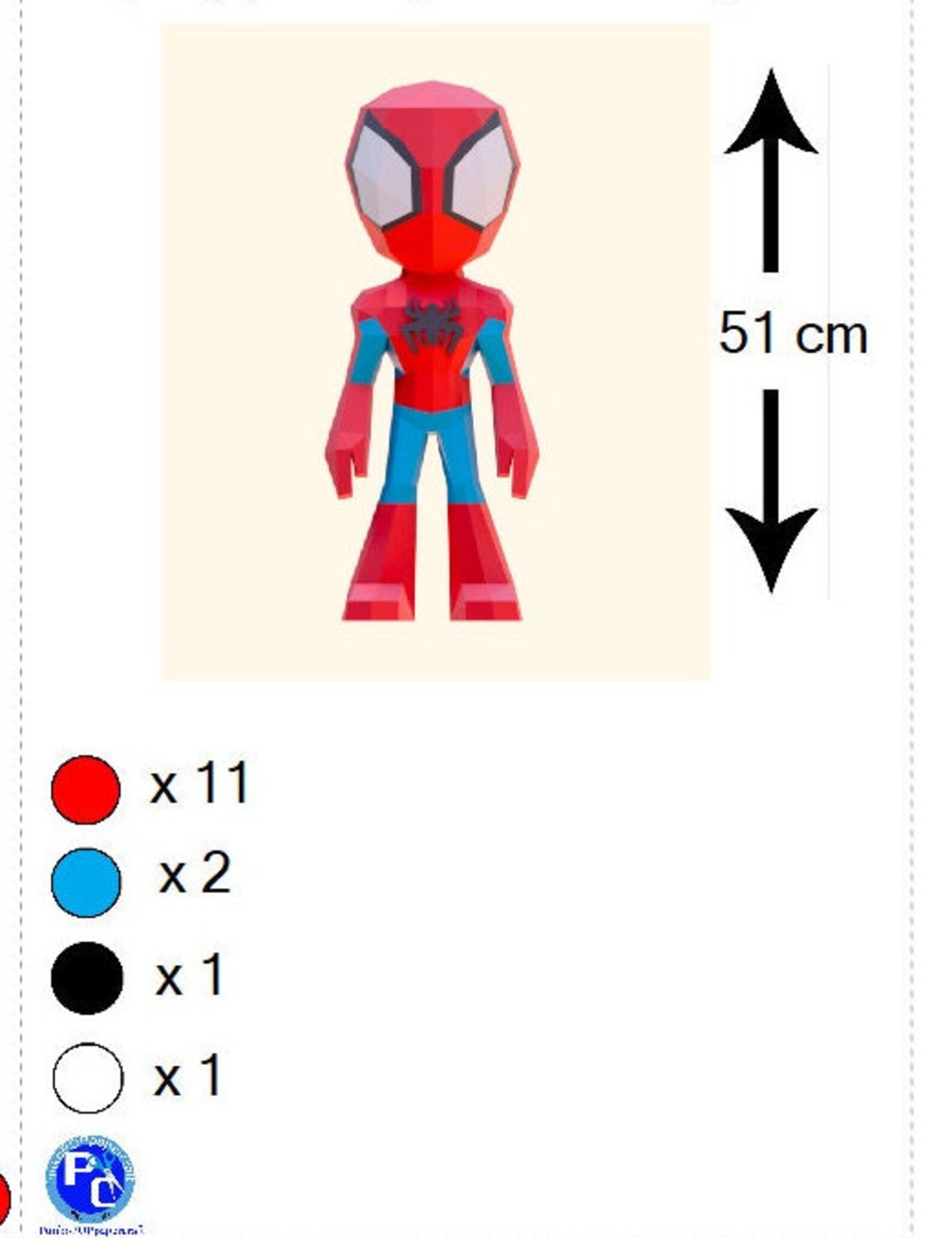 Spidey and His Amazing Friends Papercraft, Spidey Papercraft, Spiderman ...