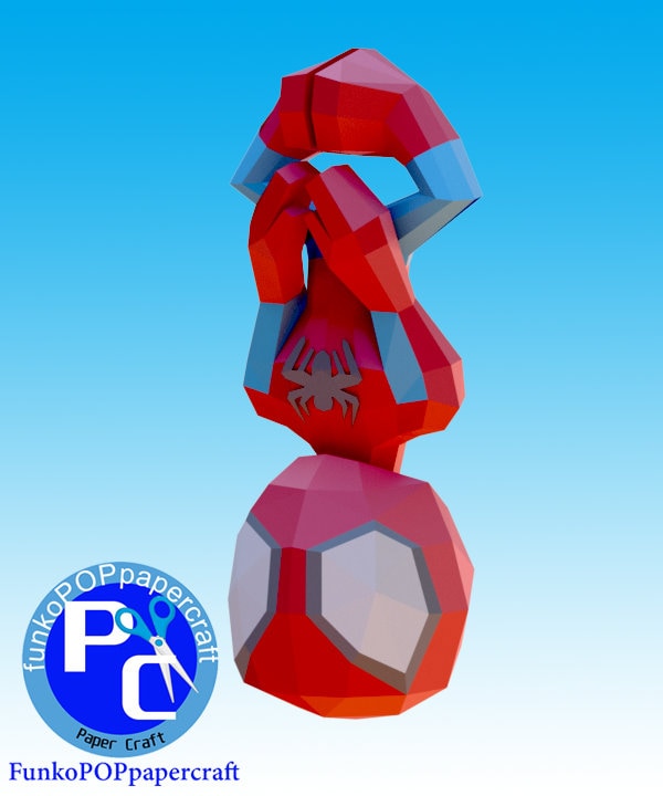 Spidey and His Amazing Friends Papercraft, Spidey Papercraft, Spiderman ...