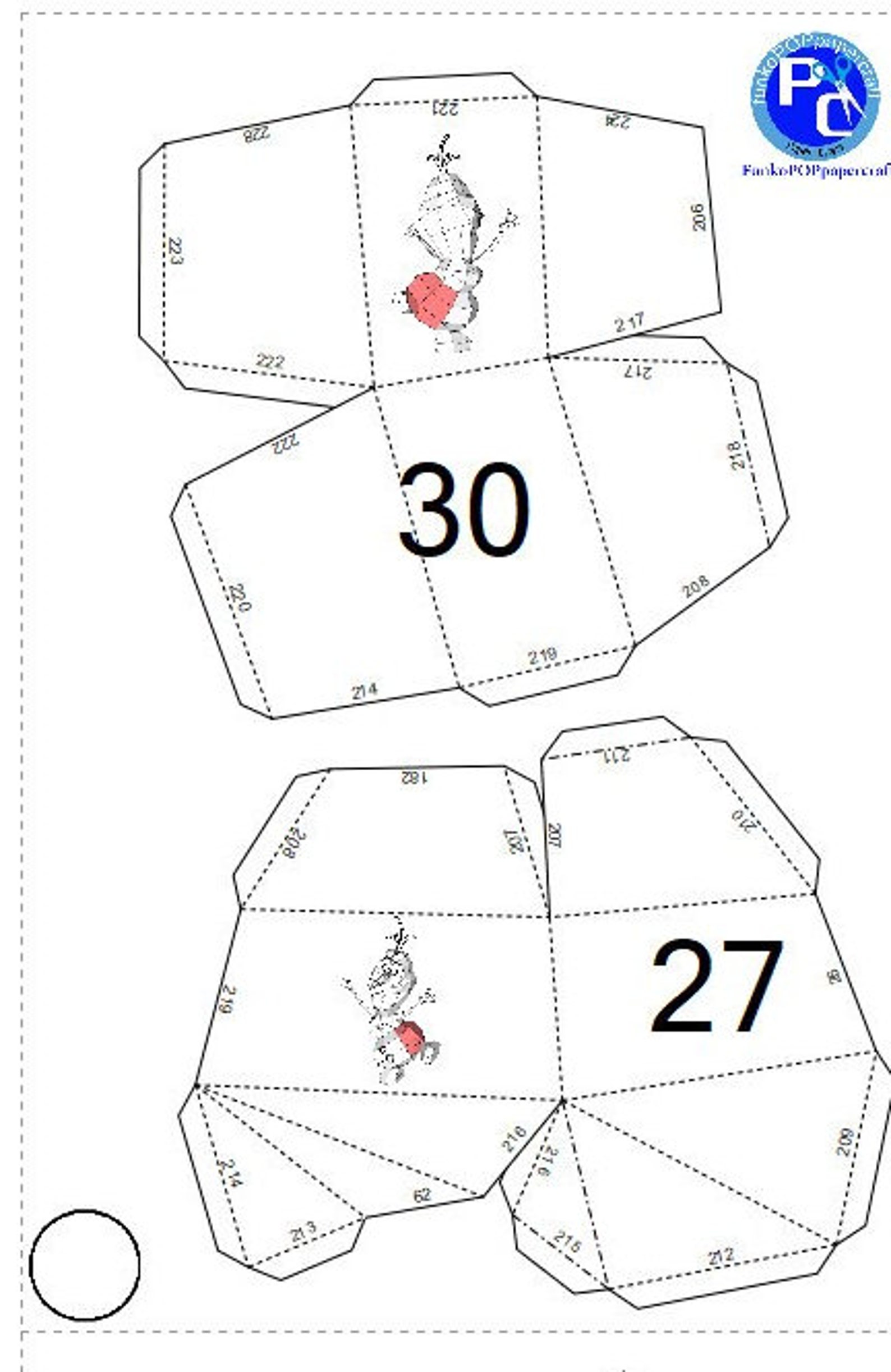Olaf Papercraft, PDF, A4 Sheet, Lowpoly, Deco - Etsy