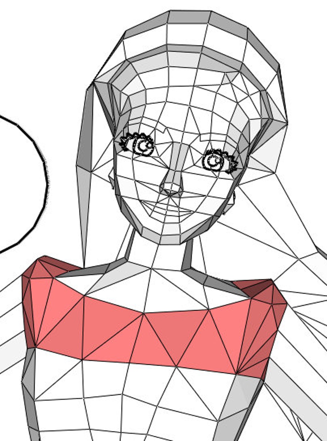 Barbie Papercraft Lowpoly, PDF, A4 Sheets, - Etsy