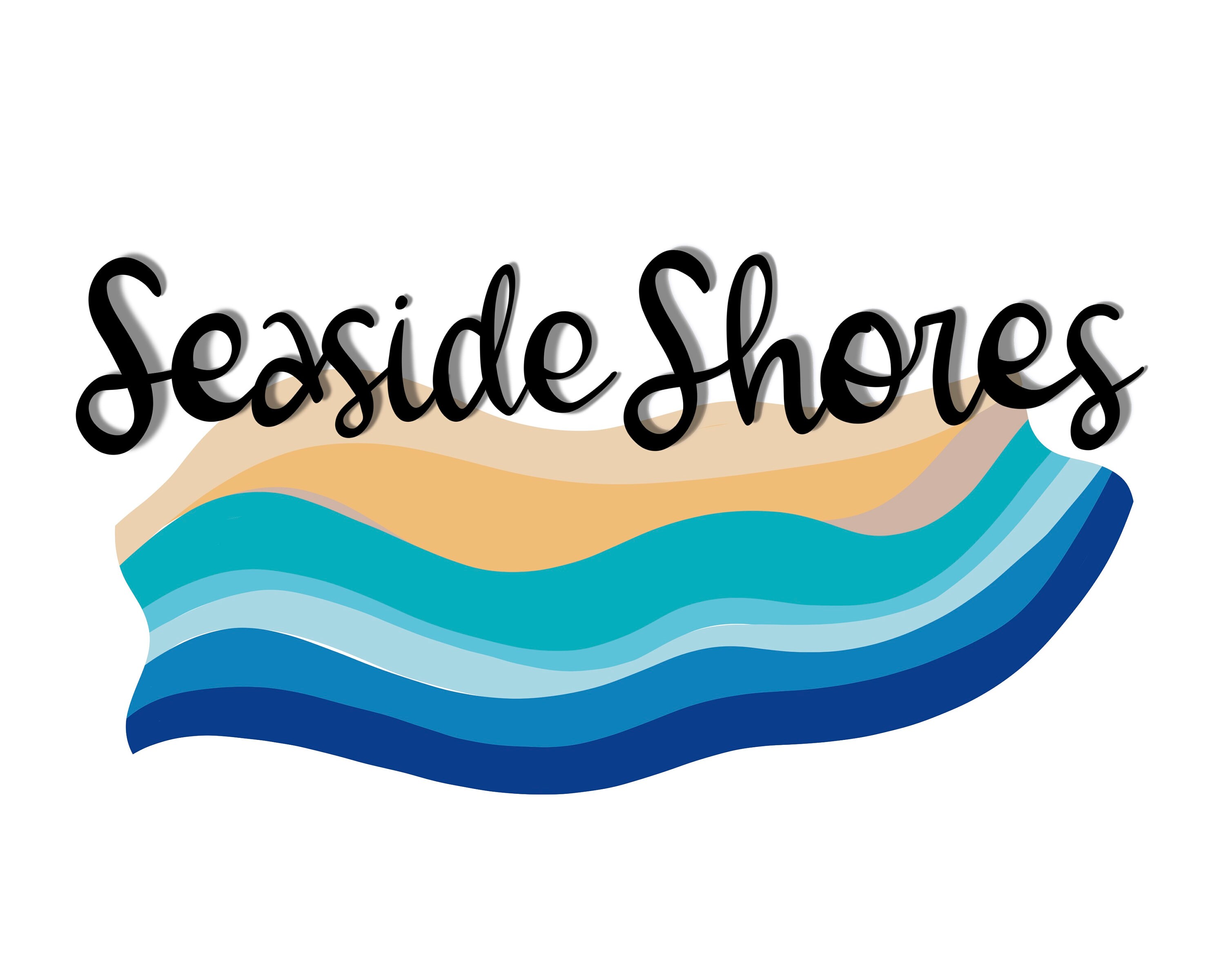 Seaside Shores Color Palette, Procreate Palette, Color Swatches ...