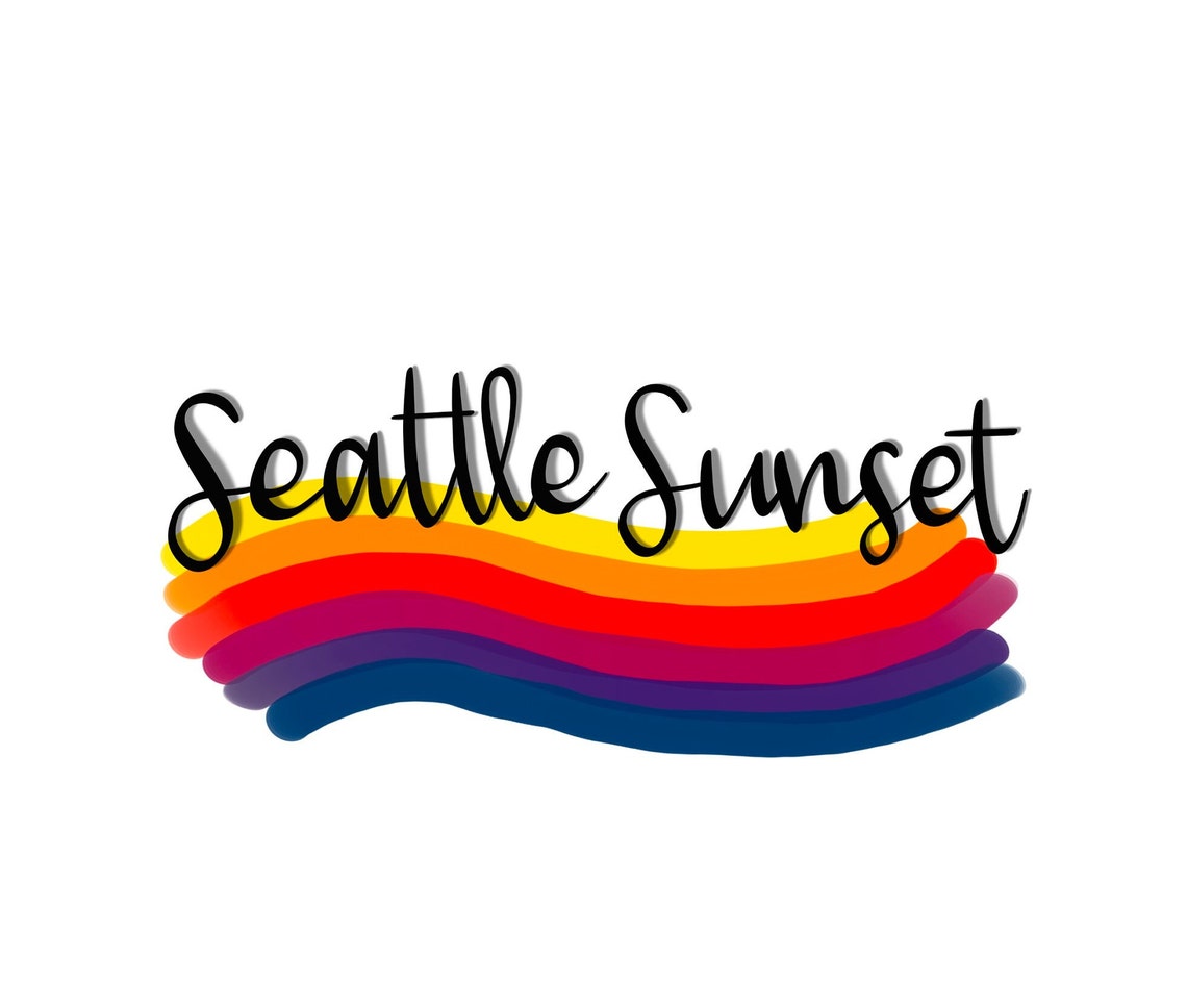 Seattle Sunset, Procreate Palette, Color Swatches, Digital Color ...