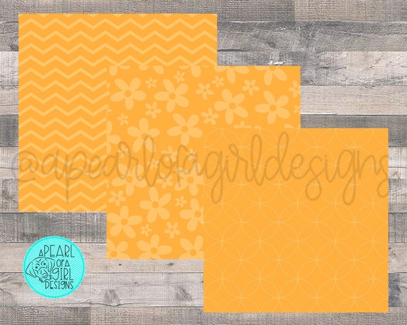 Tangerine Paper Backgrounds