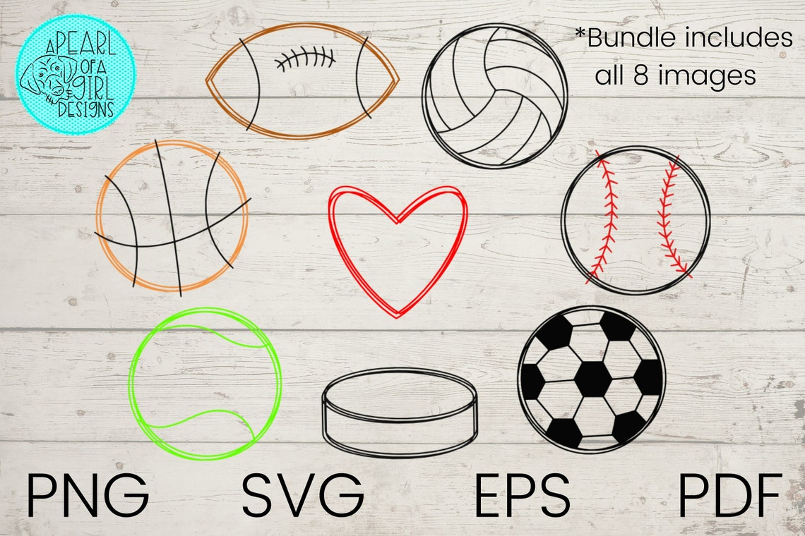 Sports SVG Bundle, Sports Balls SVG, Balls Svg, Svg Bundle, Sports Svg ...