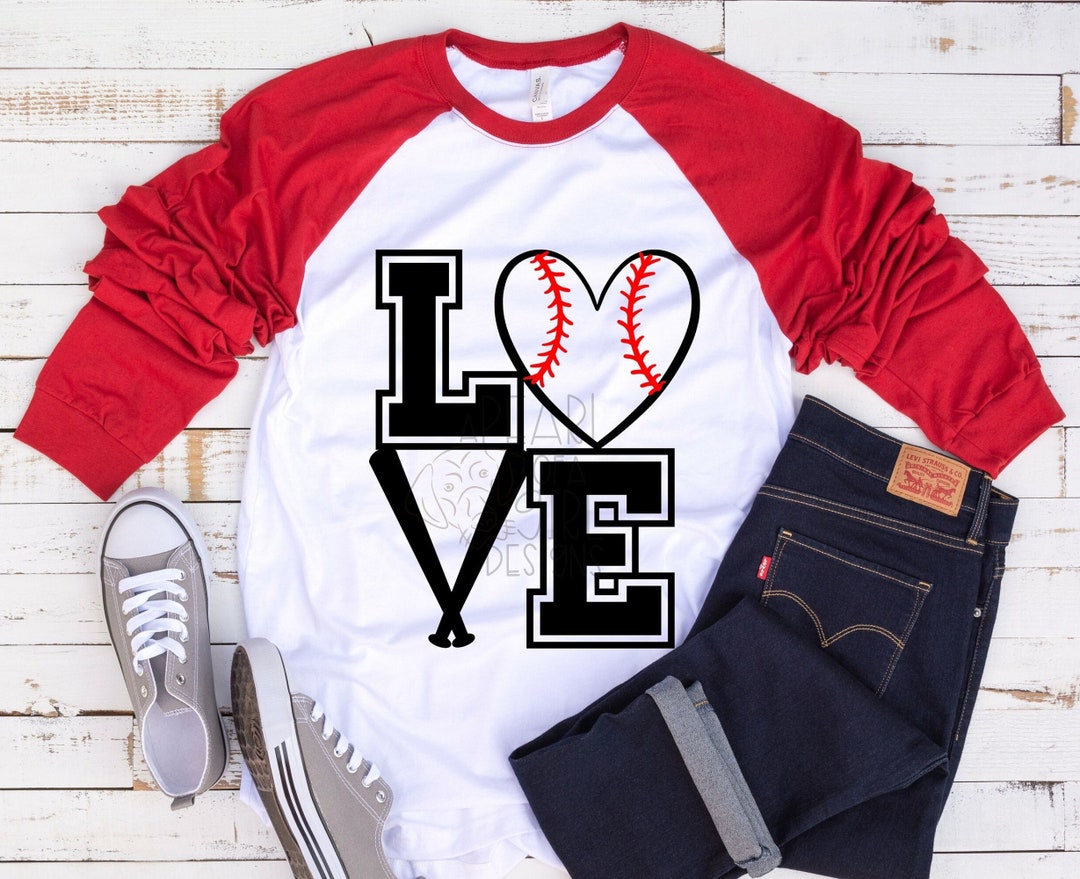 Love Baseball SVG, Baseball Svg, Softball Svg, Baseball Mom, Baseball ...
