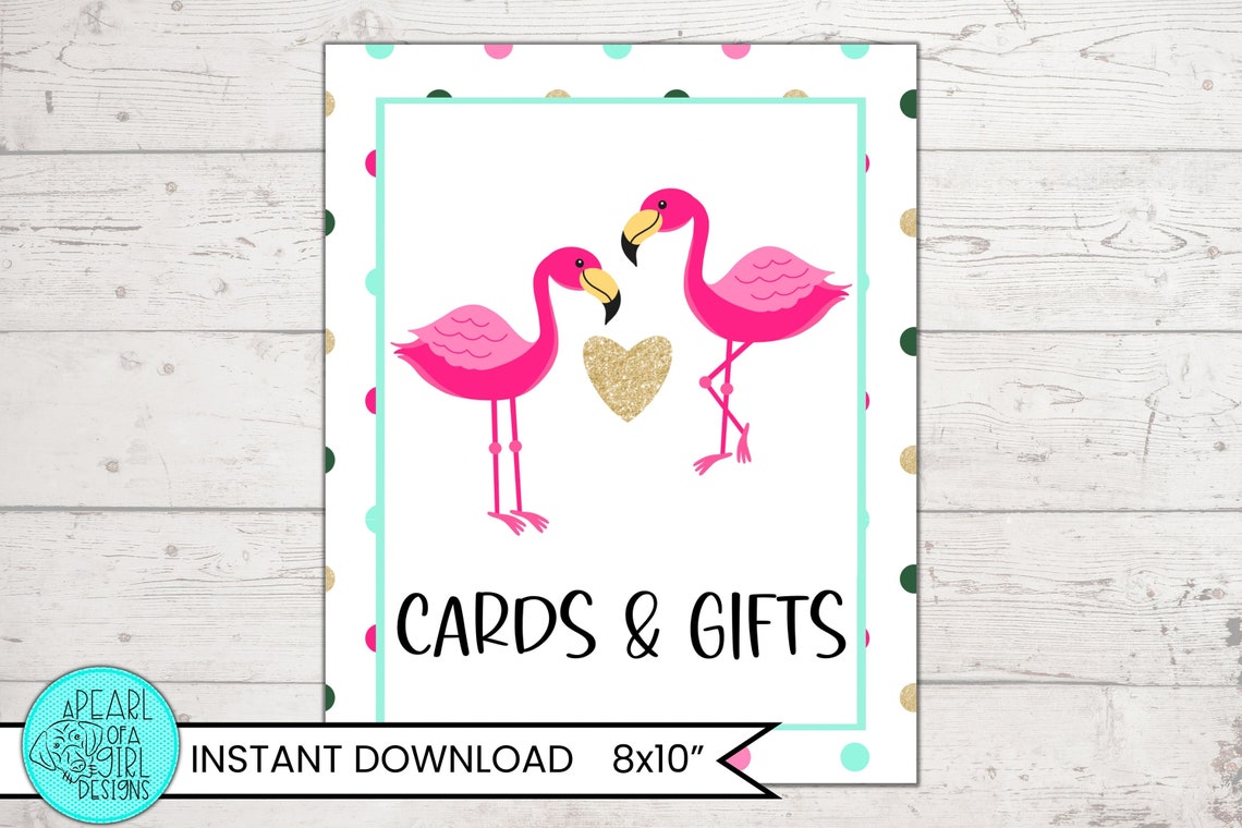Flamingo Party Signs, Flamingo Birthday Party Decoration, Flamingo ...