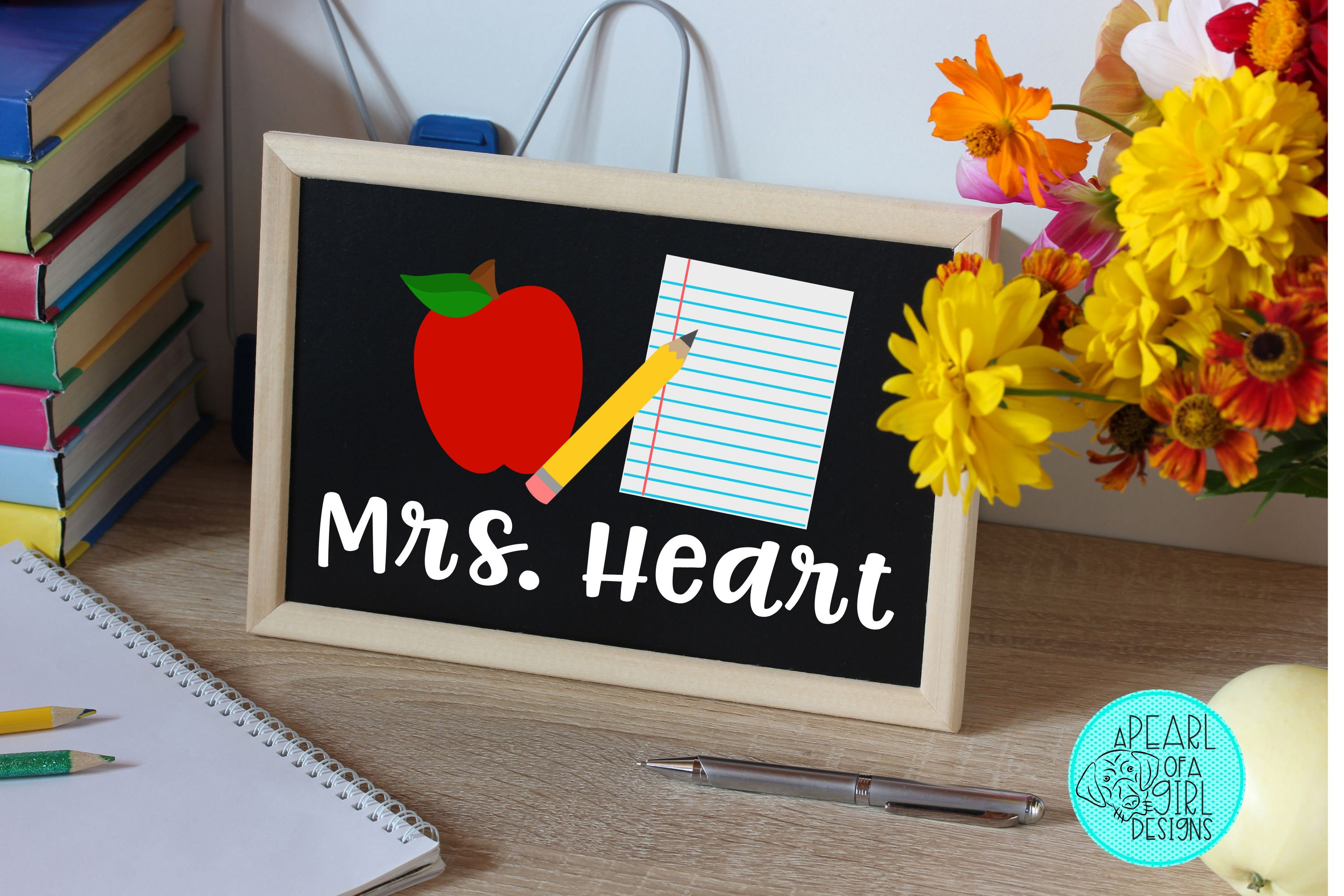 Back to School Clipart Set, School Supplies Clipart, Teacher Clipart ...