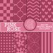 Pink Rose Digital Paper, Seamless Pattern, Fabric Print, Background ...