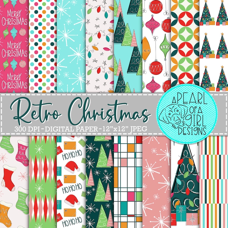 Christmas Paper - Etsy
