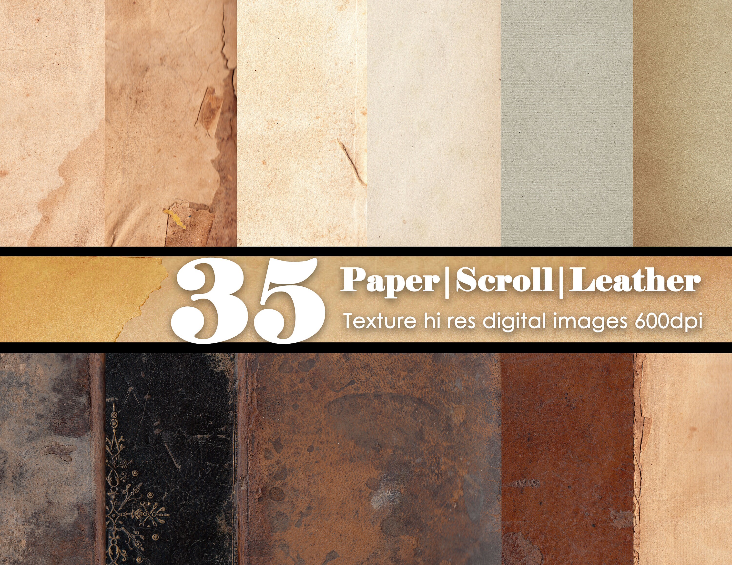 Old Paper Scroll Texture