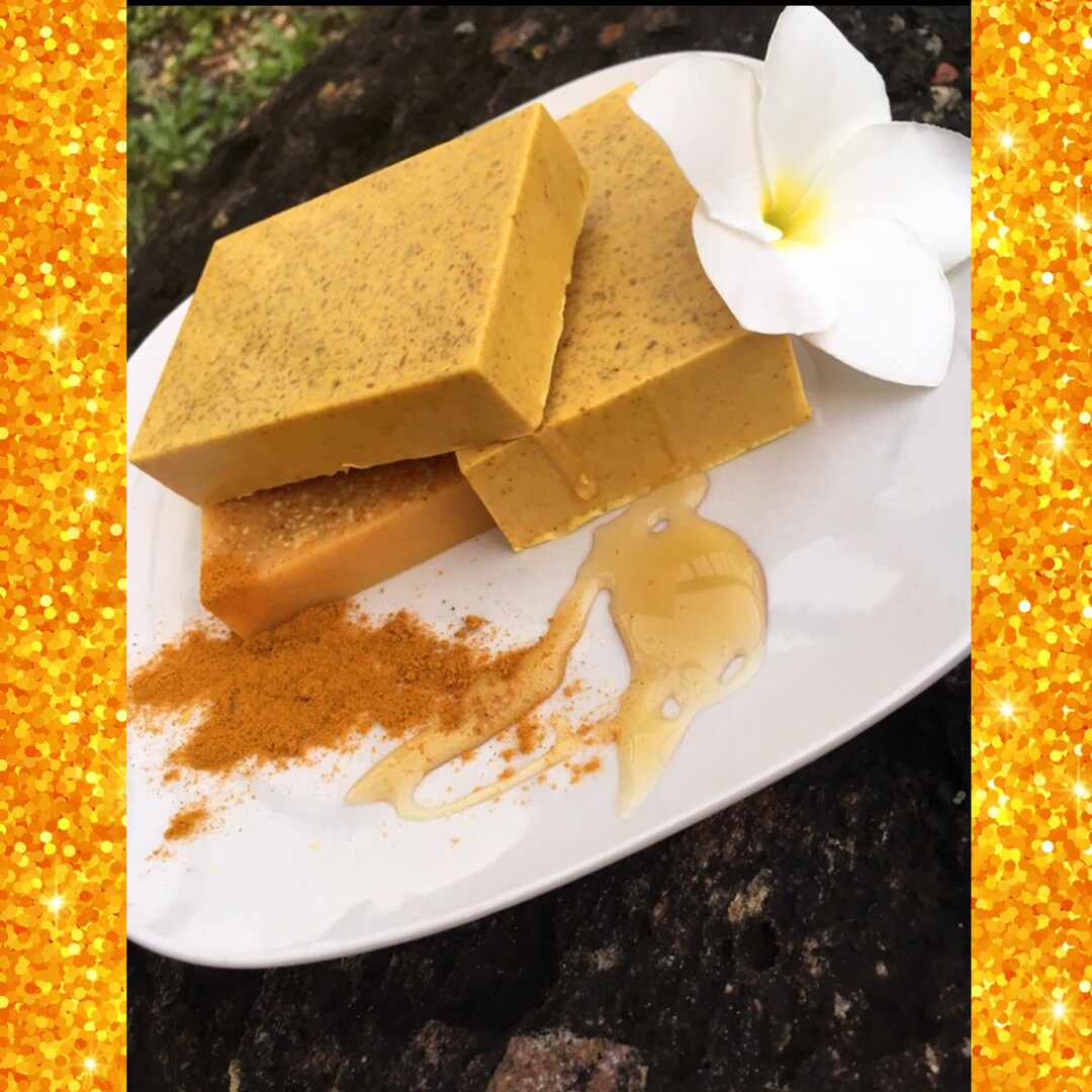 GLO Bar (turmeric Soap) - Etsy
