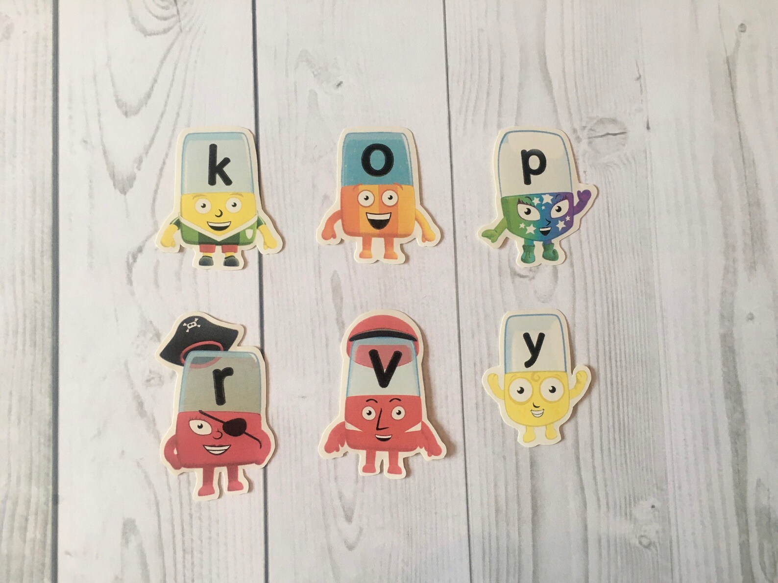 Alphablocks stickers | Etsy