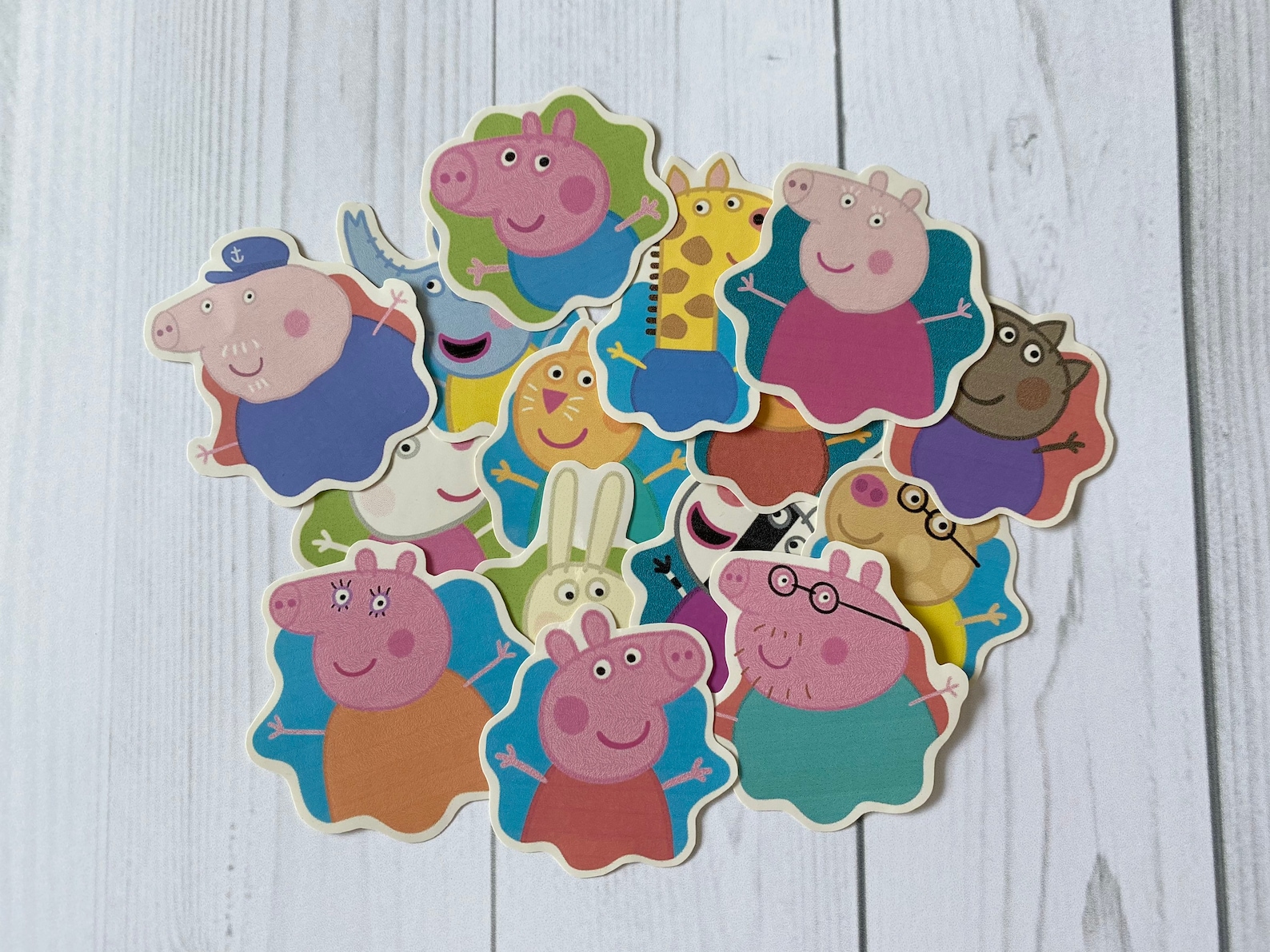 Peppa pig stickers | Etsy