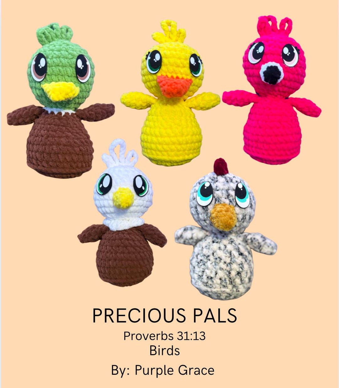 Precious Pals-bird Pack - Etsy
