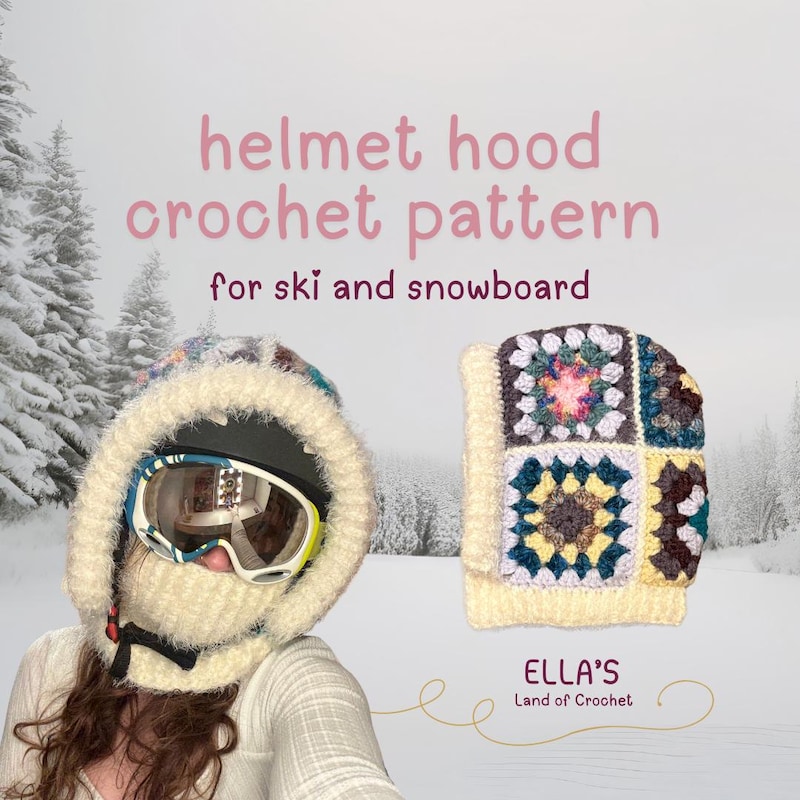 Ski Balaclava Hood Pattern - Etsy