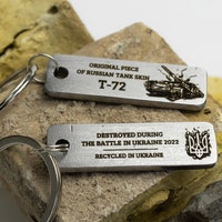 Set of 7 Keychains, Tokens of Russian Combat Vehicles, Keychain Made of ...