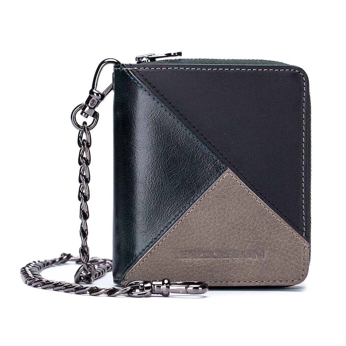 ENZODESIGN, Chain Wallet, Wallet Chain, Chain Strap, Leather Wallet ...