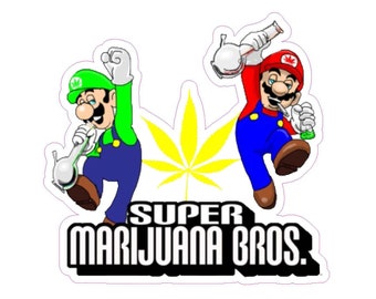 Marijuana Mario - Etsy