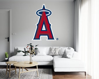 Angels Baseball Wall Art - Etsy