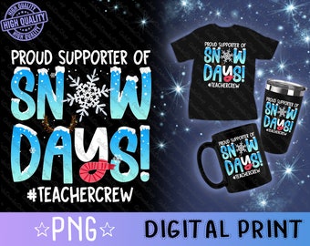 Manifesting a Snow Day Teacher SVG PNG - Etsy
