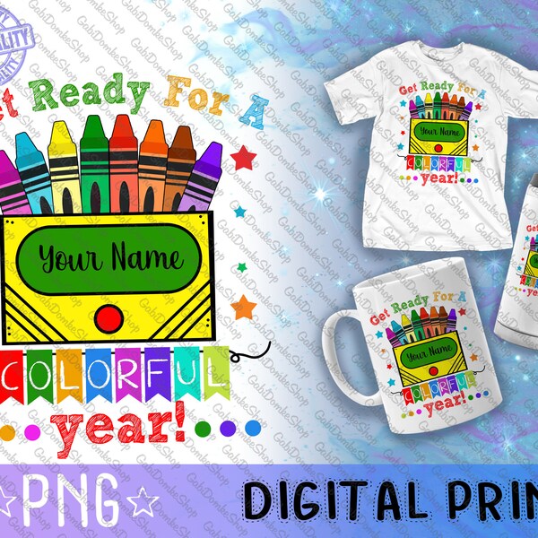 Get Ready for a Colorful Year Bulletin Board - Etsy