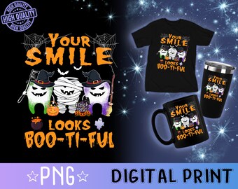 Your Smile Looks Booootiful Png Sublimation Design Dental - Etsy