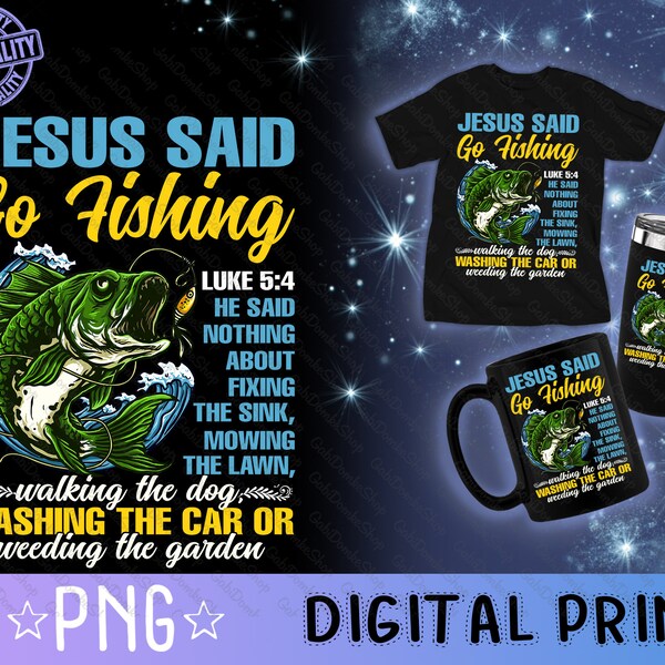 Jesus Made Me a Fisherman Png - Etsy