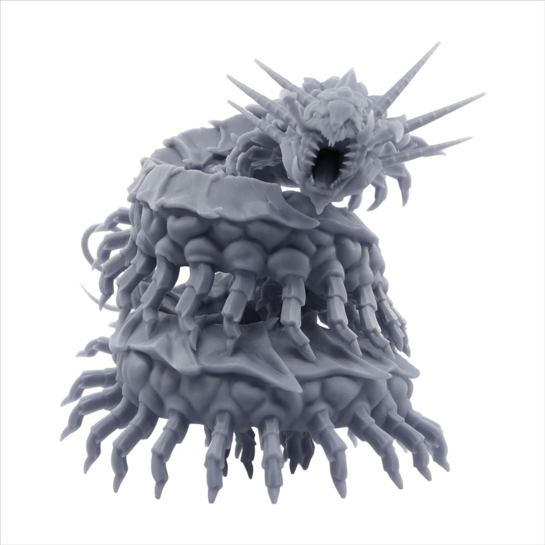 Centipede Drake Miniature 32mm Scale : A Fearsome Nightmarish Tabletop ...