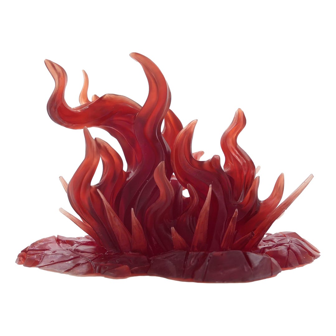 Fire Spell - Custom Size Flame Blast Burst Paintable Miniature for ...