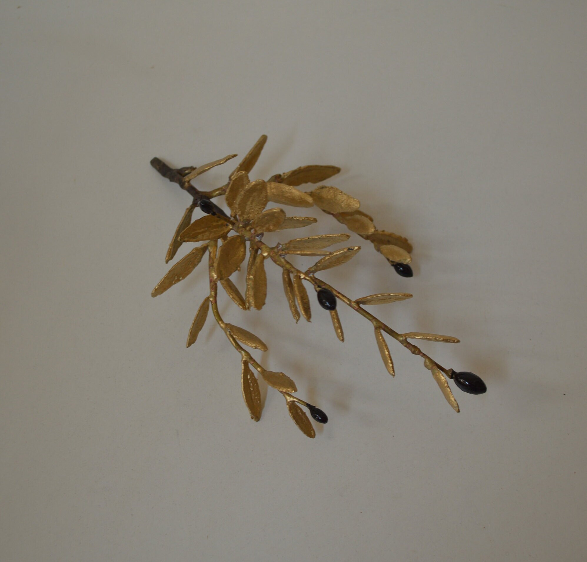 Gold Olive Branch - Etsy