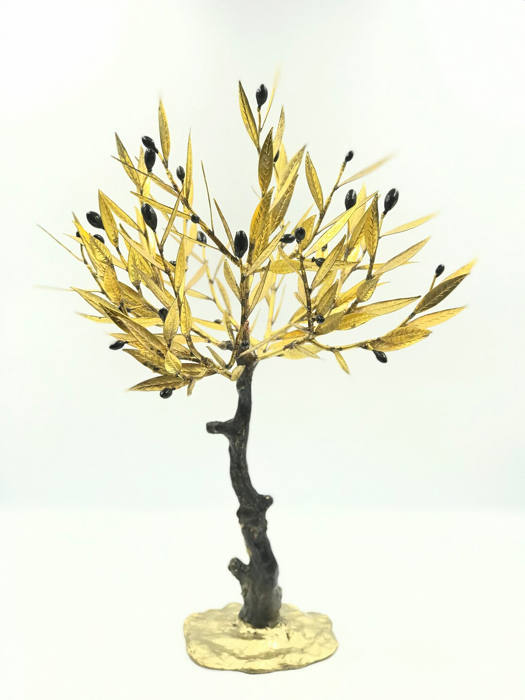 Golden Bronze Olive Tree - Etsy
