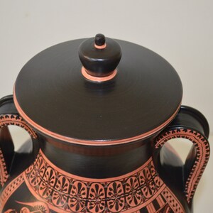Greek Pottery, Hand Made Replica, Red and Black Figure Bilingual ...