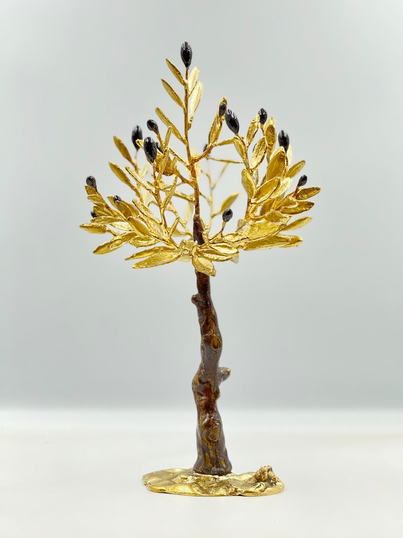 Golden Bronze Olive Tree - Etsy