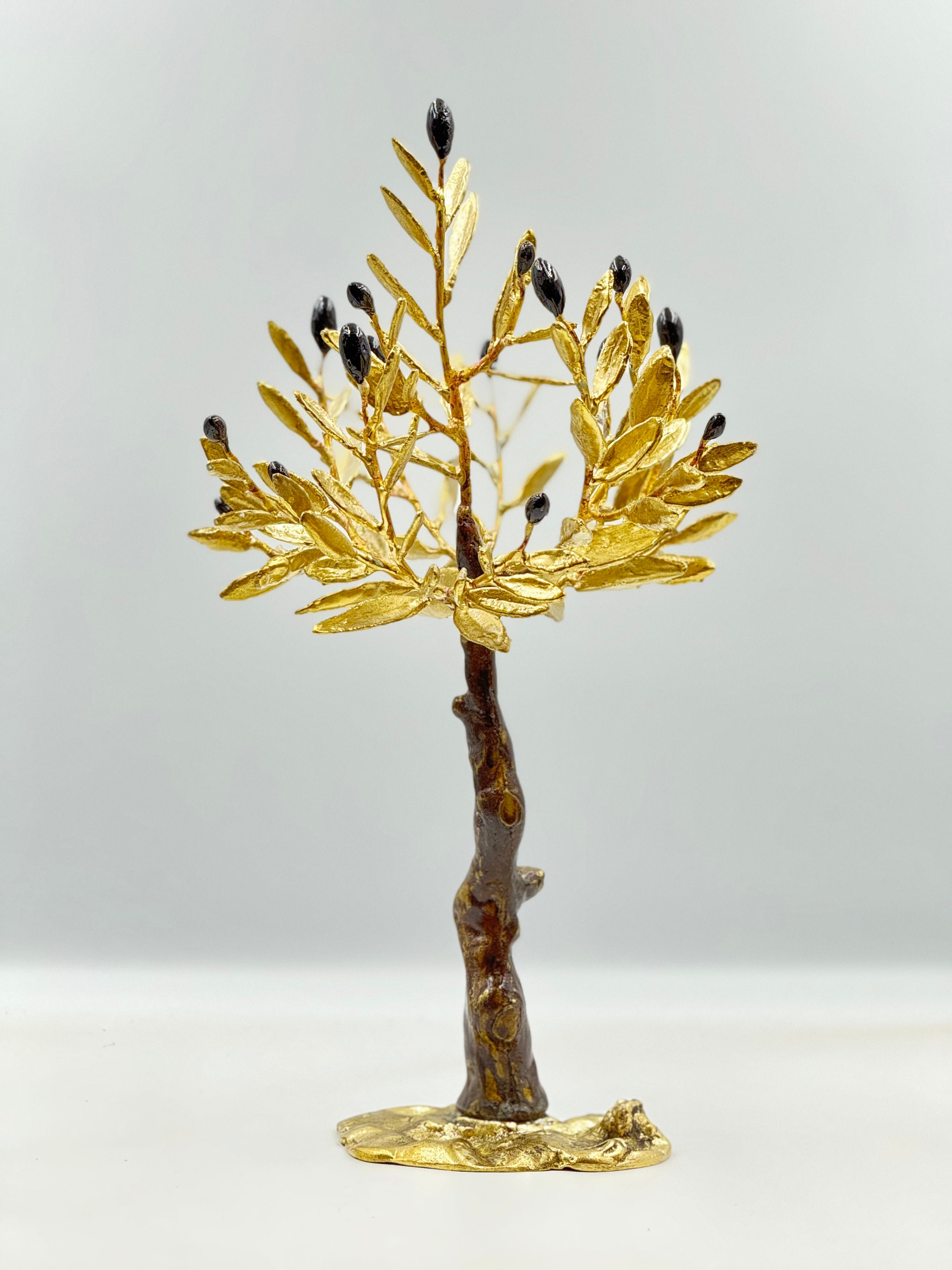 Golden Bronze Olive Tree - Etsy