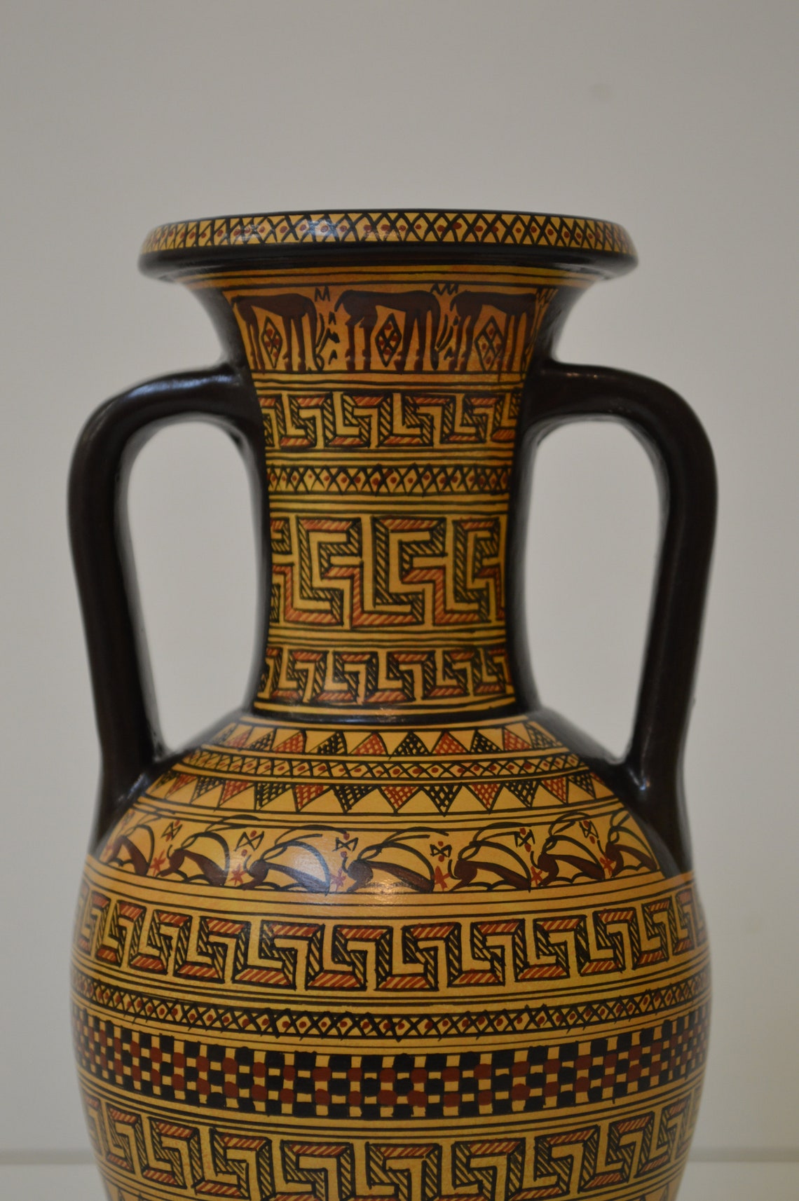 22cm Geometric Amphora, Greek Pottery, Hand Made Replica - Etsy