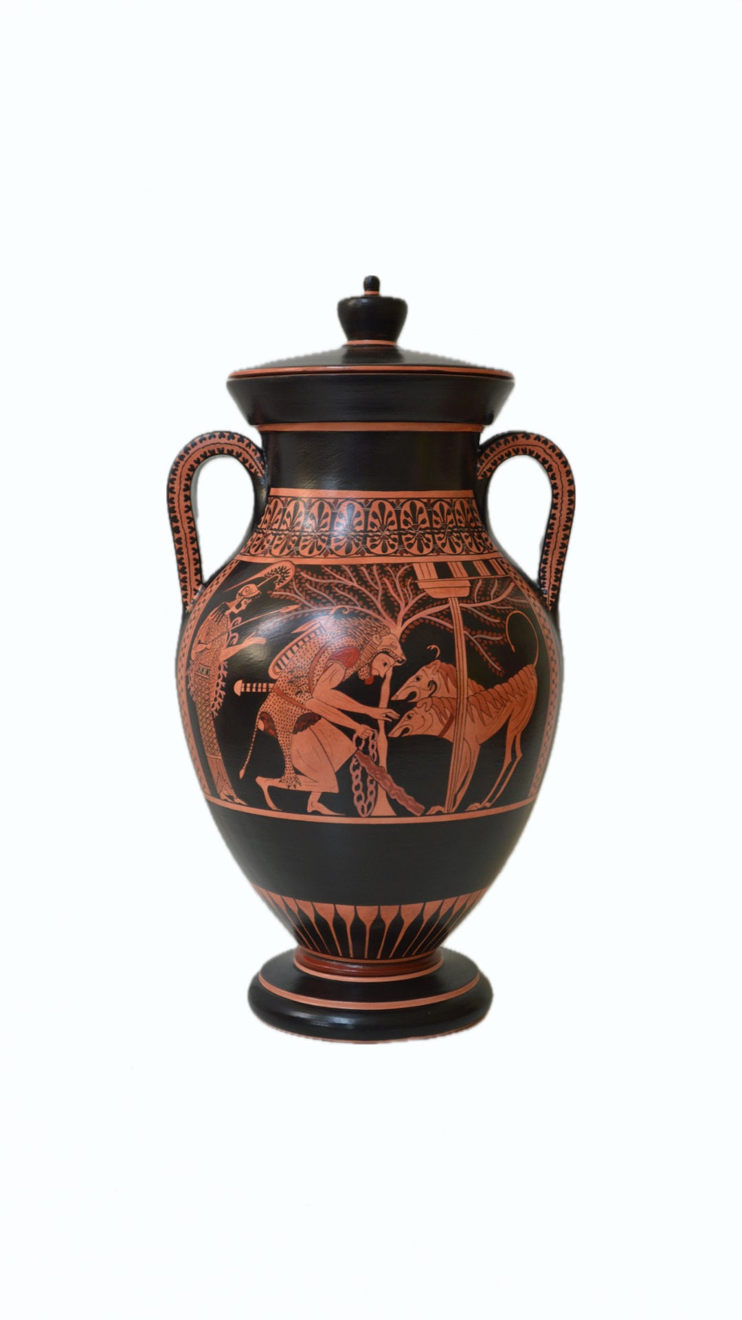 Greek Pottery, Hand Made Replica, Red and Black Figure Bilingual ...