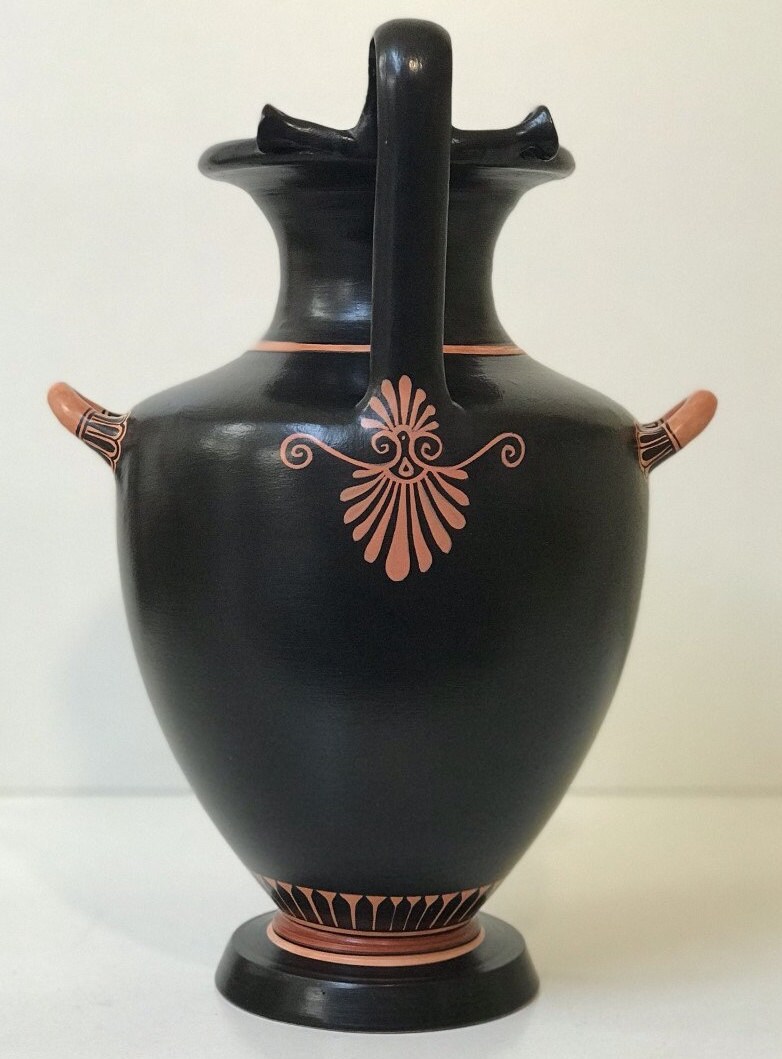 Greek Pottery, Hand Made Replica,red Figure Hydria, Music Lessons - Etsy