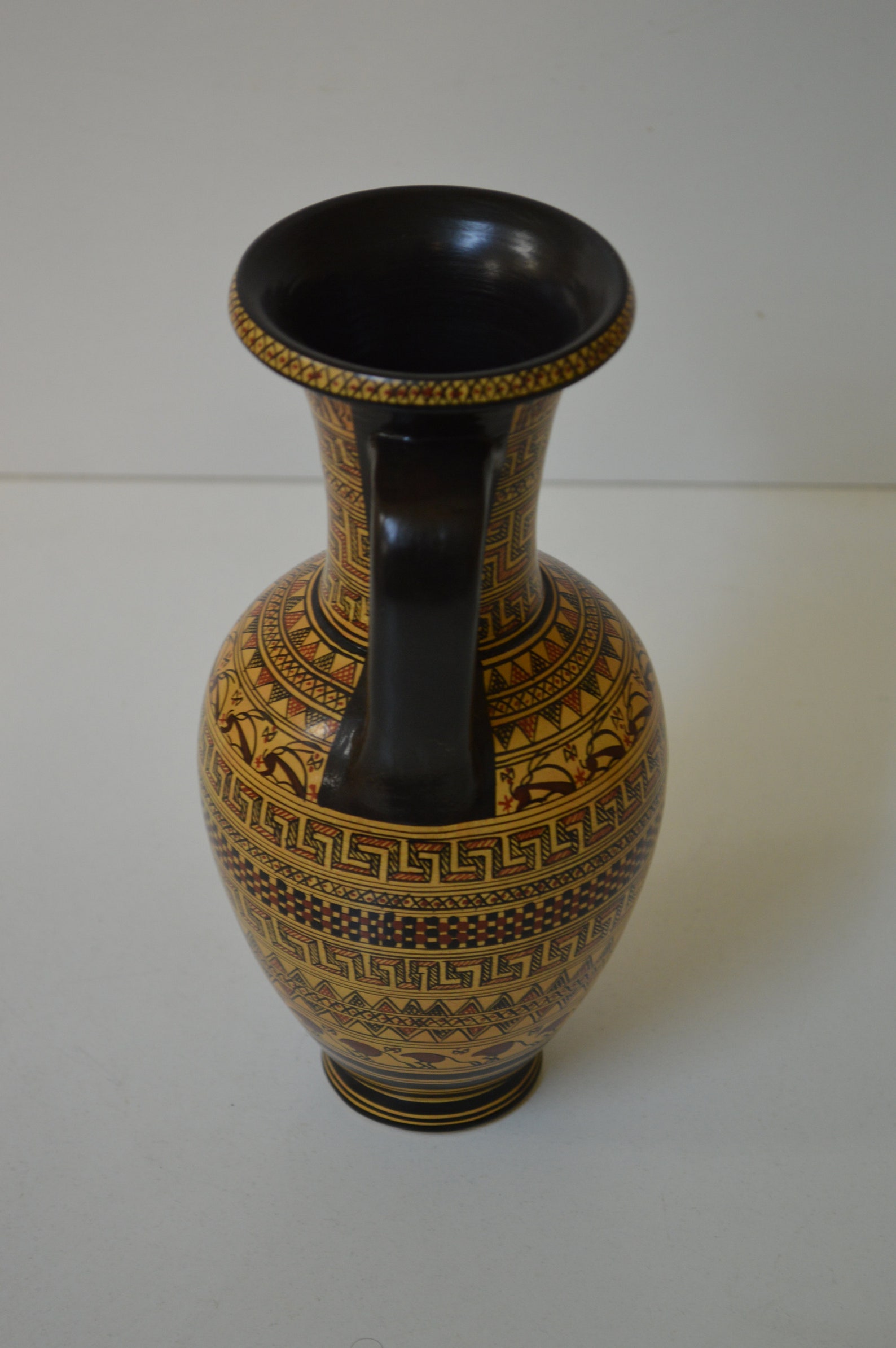 22cm Geometric Amphora Greek Pottery Hand made replica | Etsy