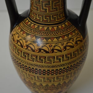 22cm Geometric Amphora, Greek Pottery, Hand Made Replica - Etsy