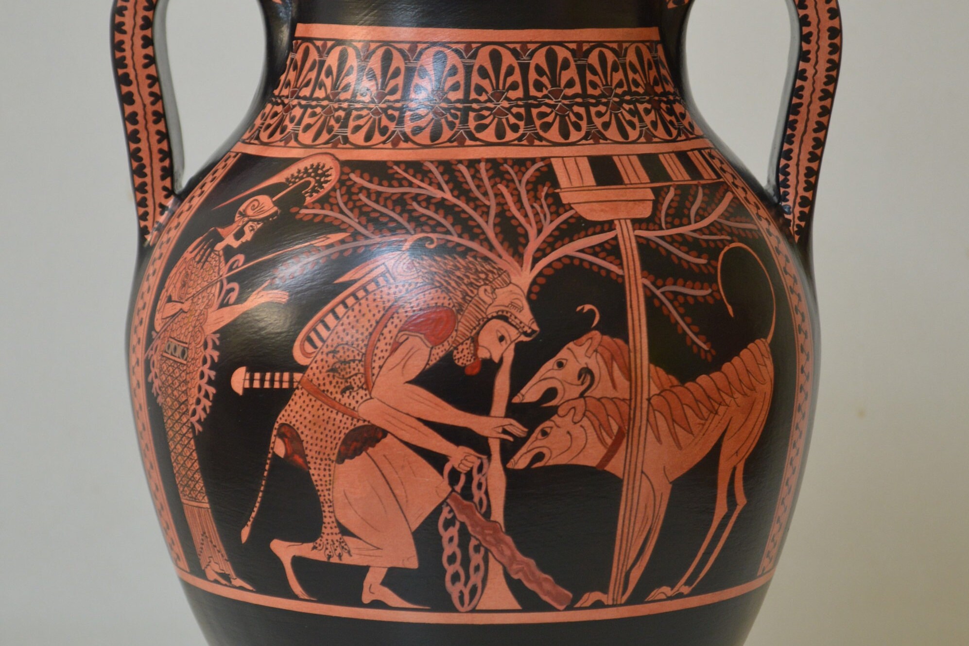 Greek Pottery, Hand Made Replica, Red and Black Figure Bilingual ...