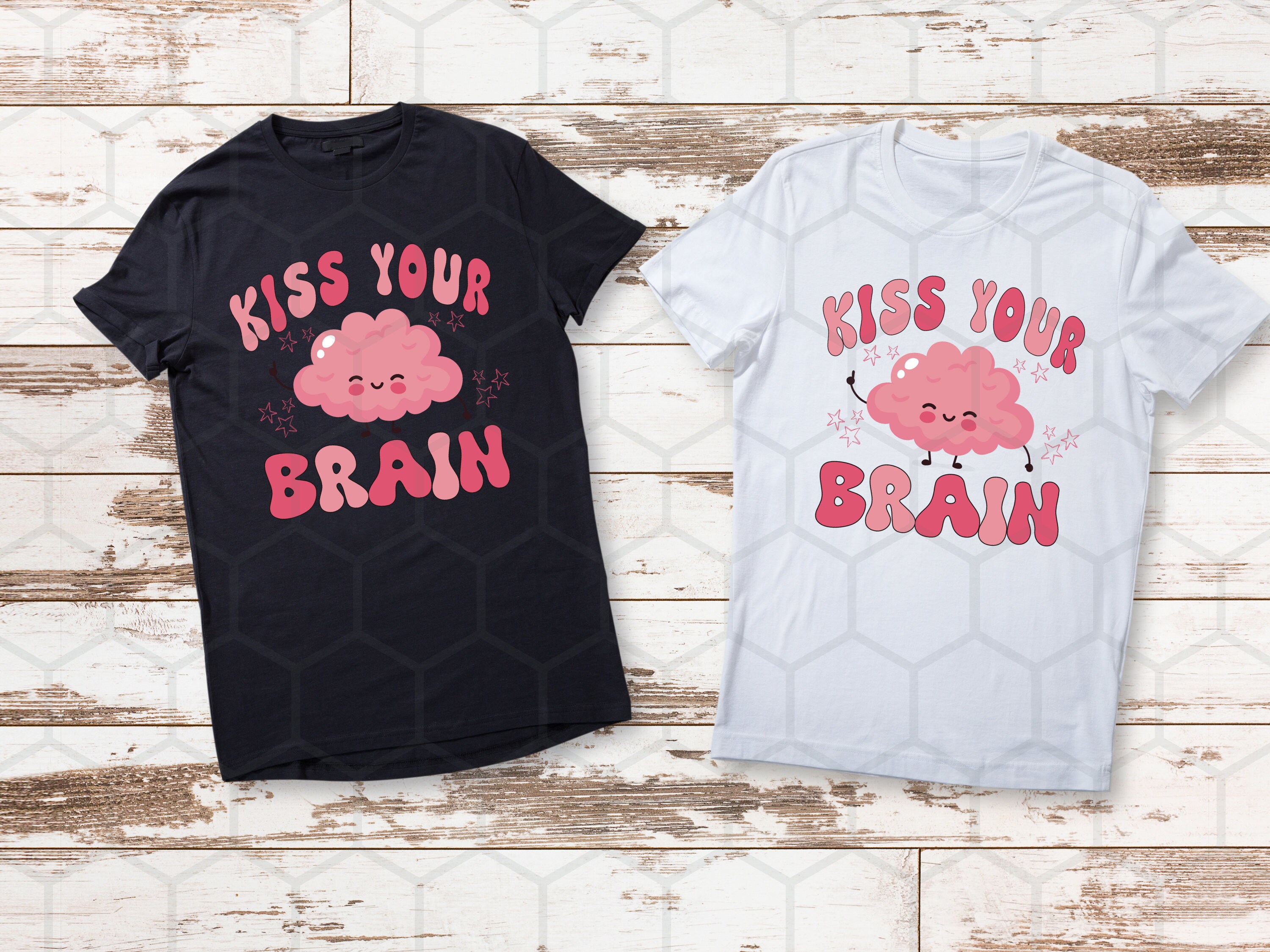 Kiss Your Brain Teacher PNG File for Sublimation, School PNG File ...
